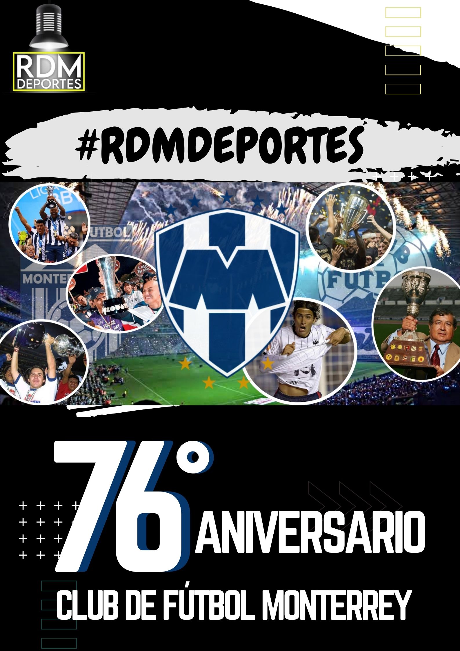 76 AÑOS DE HISTORIA, TRADICIÓN Y DE FÚTBOL, FELICIDADES A LOS Rayados ...