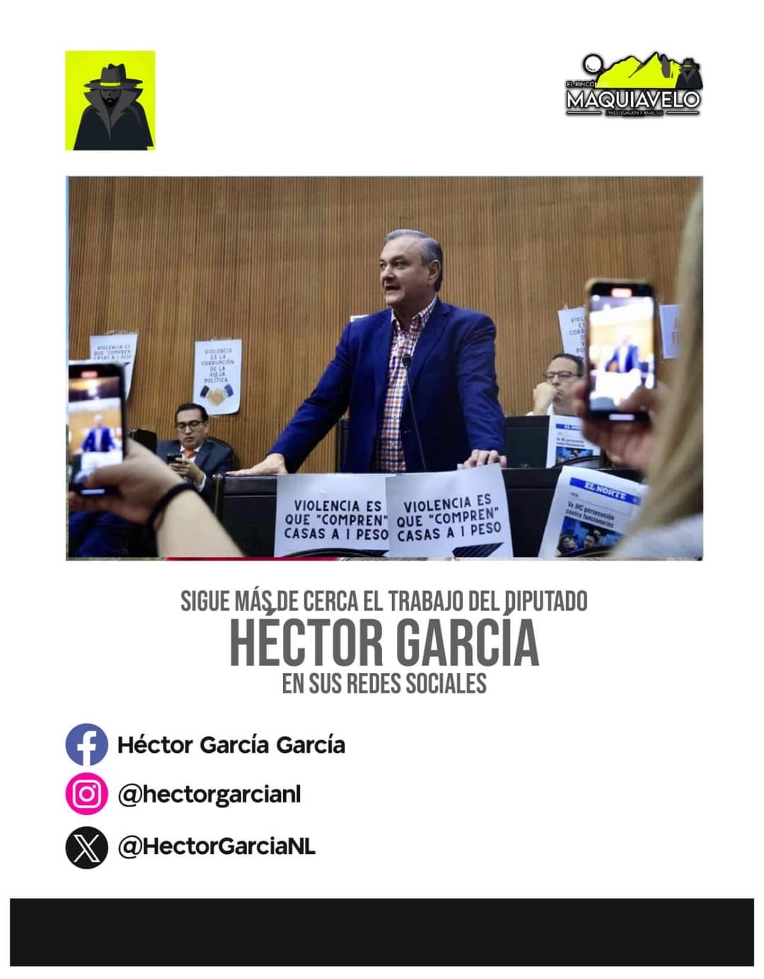 HECTOR GARCÍA: UN GUADALUPE MEJOR ES POSIBLE - El Rincón de Maquiavelo