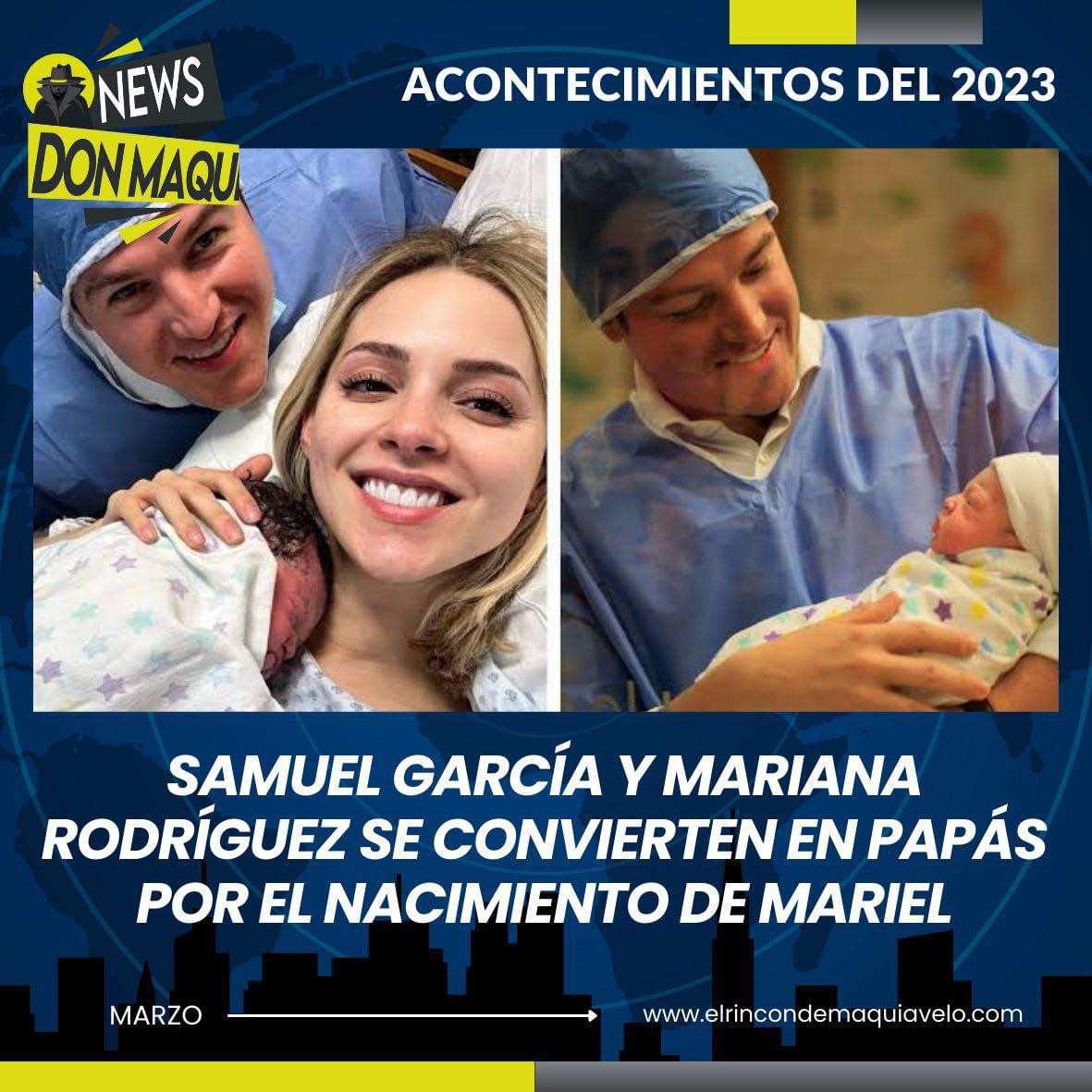 SAMUEL GARCÍA Y MARIANA RODRÍGUEZ SE CONVIERTEN EN PAPÁS DE UNA NIÑA QUE LLAMARON “MARIEL” - El ...